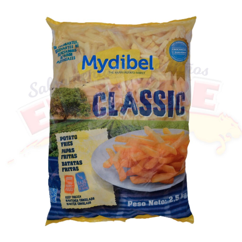 Papa Clásica 9x9 MyDibel x 2.5 Kilos - Salsamentaria y Aliños El Tigre