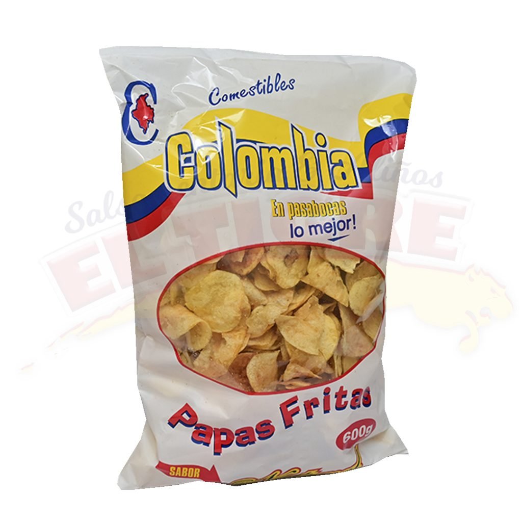 Papas Fritas Natural Colombia x 600 - Salsamentaria y Aliños El Tigre